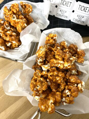 Karamel popcorn – Mad og fritid